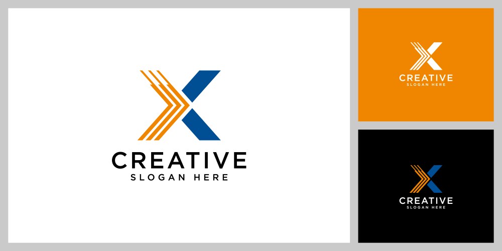X logo Vector Images & Graphics for Commercial Use | VectorStock