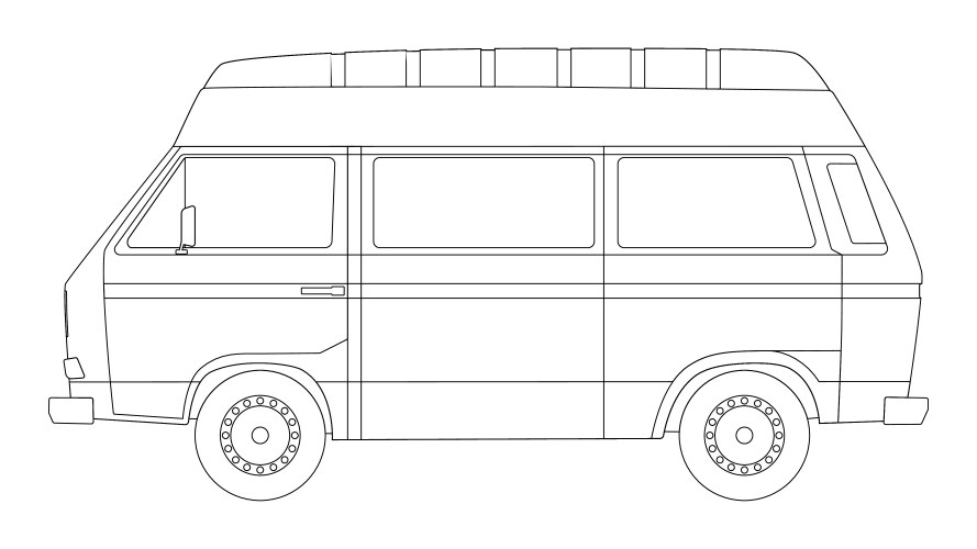 Volkswagen Transporter Vector Images (over 570)