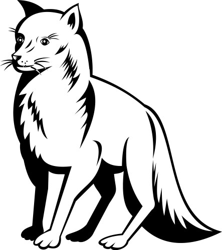 Arctic Fox Vector Images (over 1,100)