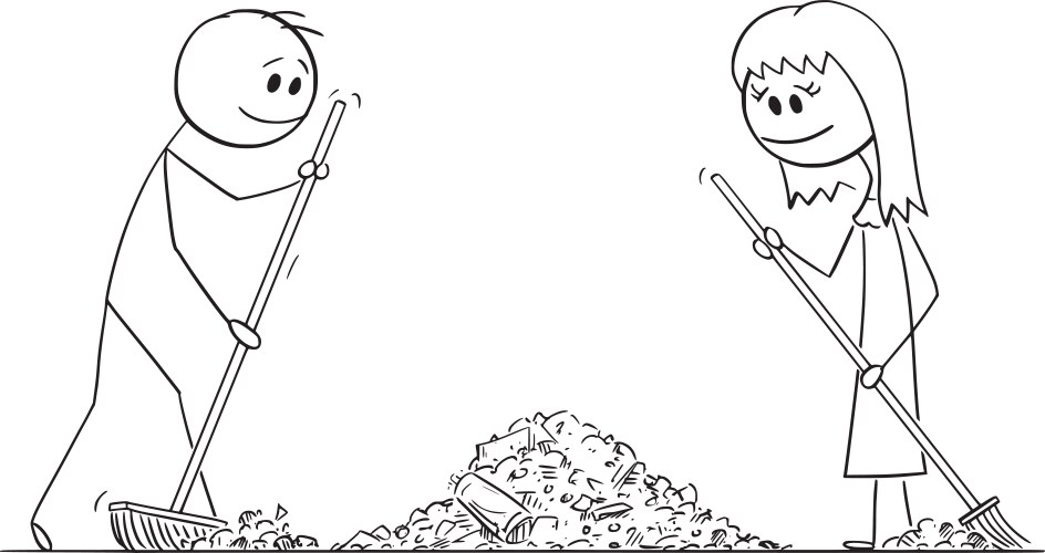 Stick Figure Cleaning Vector Images (over 1,000)