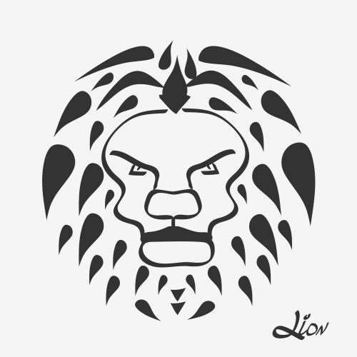 Lion Tattoo Vector Images (over 12,000)