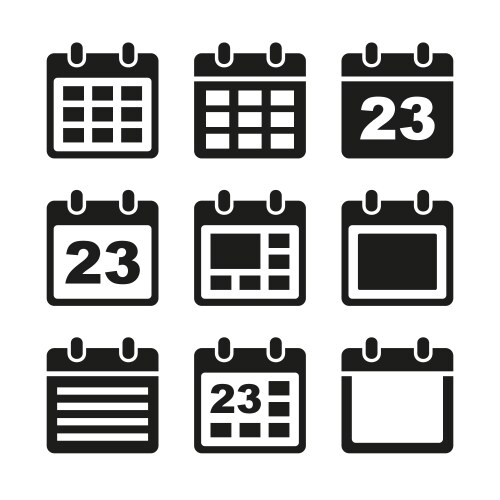 Free Calendar Vector Images (over 38,000)