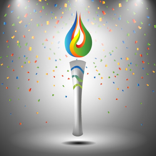 Olympic Torch Vector Images (over 2,700)