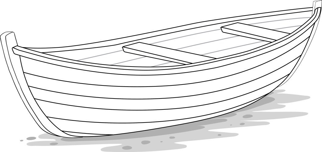 Boat Clip Art Black And White
