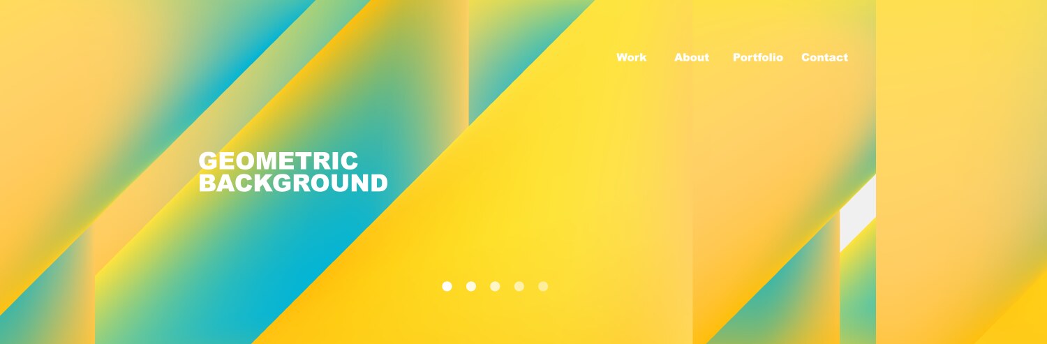 Triangle minimal web site page background design Vector Image