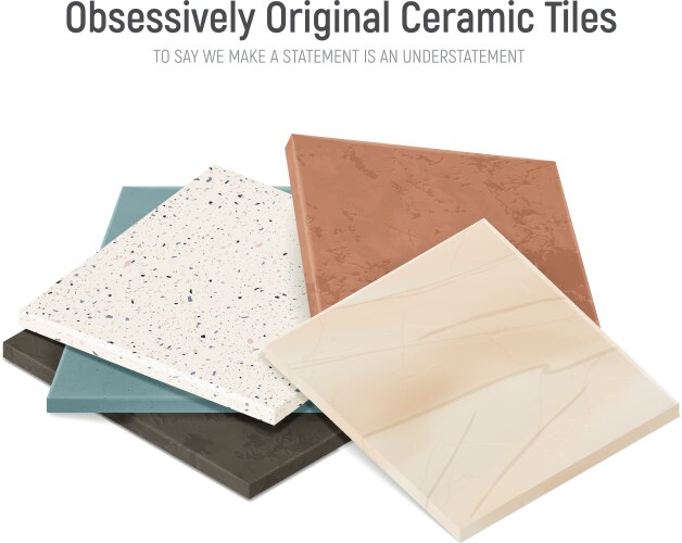 3d isometric tiles Royalty Free Vector Image - VectorStock