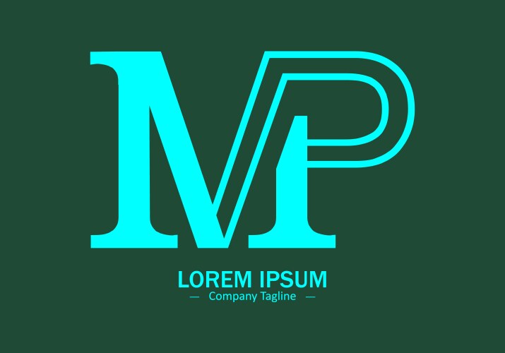 Professional elegant trendy awesome artistic cc Vector Image