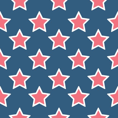 Holographic star pattern Royalty Free Vector Image