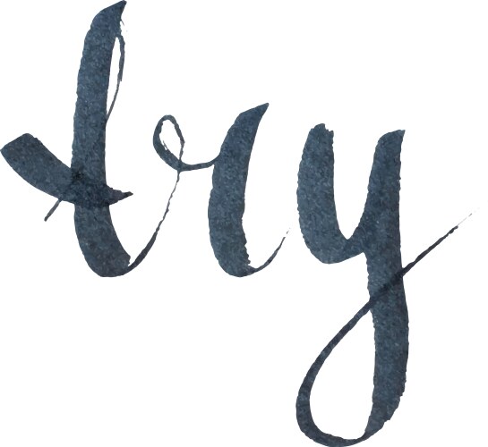 Calligraphy hand lettering alphabet highly detail Vector Image