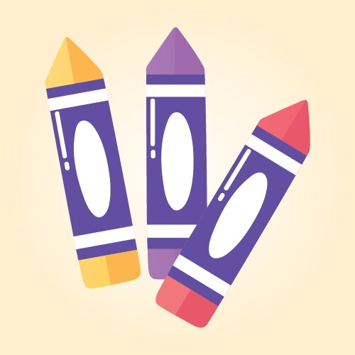 Crayons Cartoon Vector Images (over 11,000)