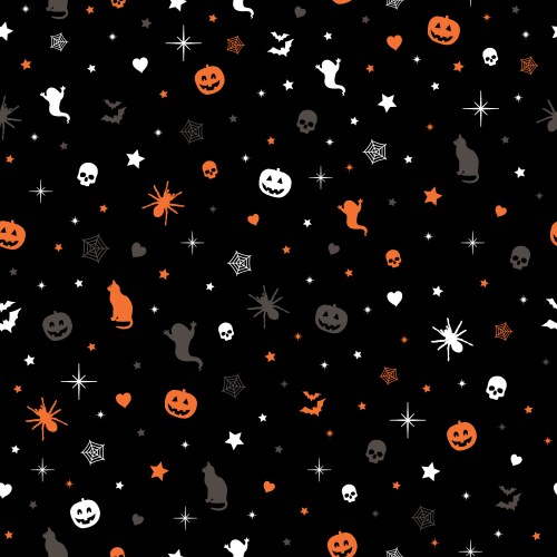 Party confetti purple seamless repeat pattern Vector Image