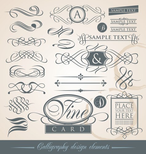 Calligraphic Vector Images (over 290,000)