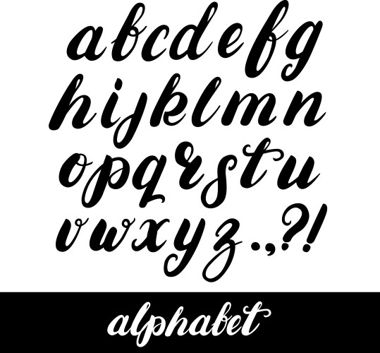 Calligraphy Alphabet Vector Images (over 190,000)