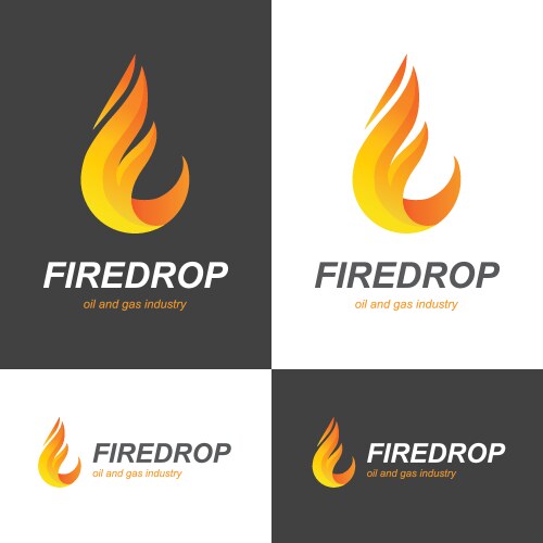 Fire Drop Logo Vector Images (over 4,400)
