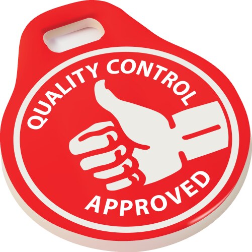 Quality Approval Badge Icon Royalty Free Vector Image