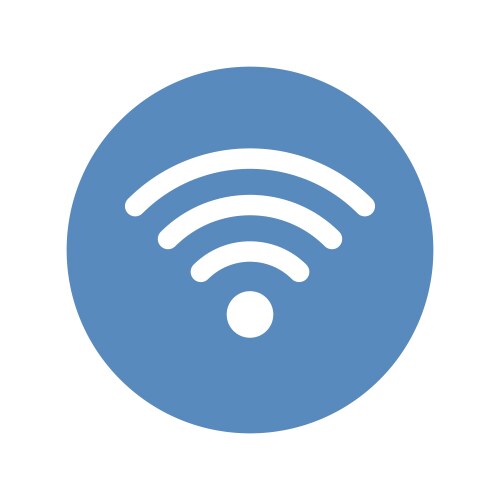 No wifi sign wi-fi symbol wireless network Vector Image