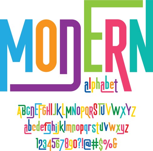 Thread font Royalty Free Vector Image - VectorStock