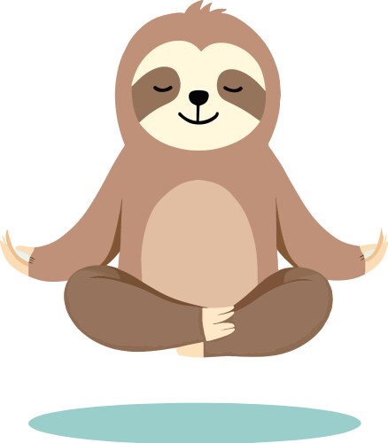 Sloth Cartoon Vector Images (over 8,000)