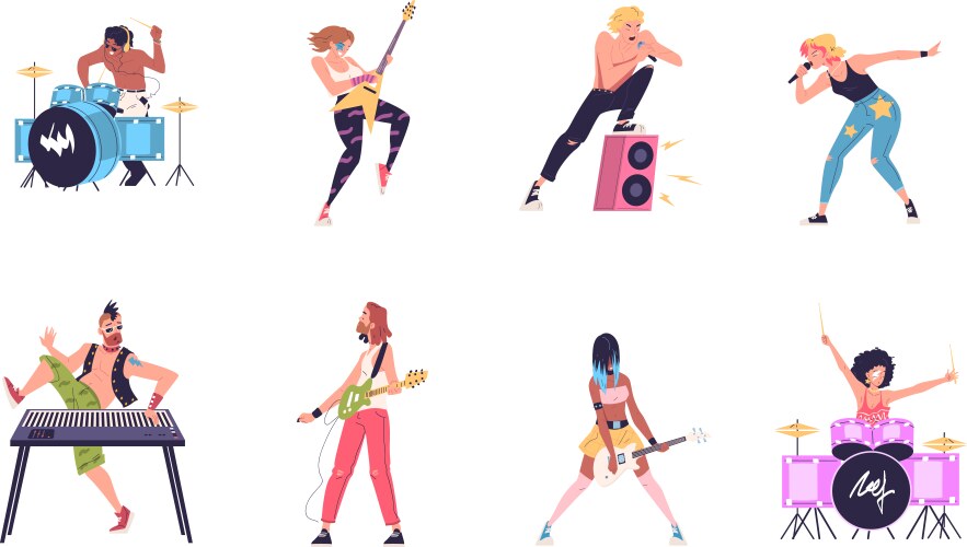Rocker Vector Images (over 8,000)