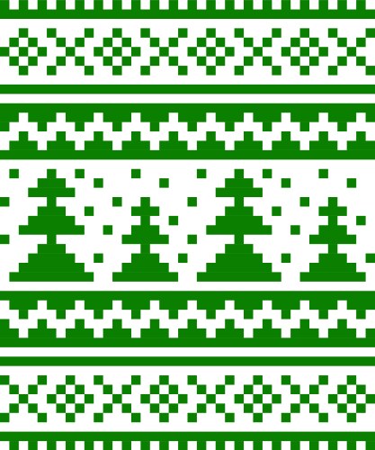 Winter folk art seamless pattern christmas Vector Image