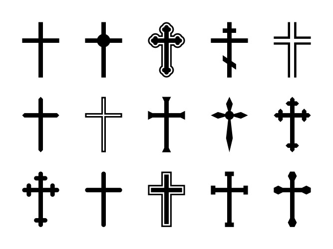 Simple Cross Vector Images (over 68,000)