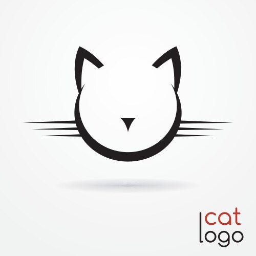 Cat logo design set Royalty Free Vector Image - VectorStock