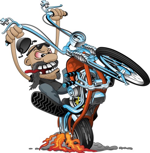 Motorcycle Rider Cartoon Vector Images (over 3,600)