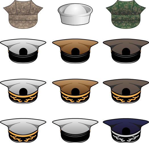 Military Cap Vector Images (over 8,400)
