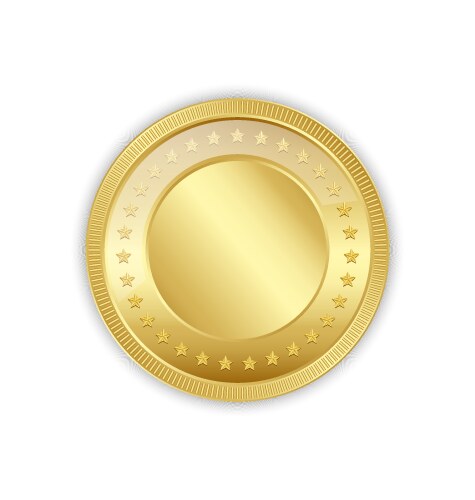 Three golden stars symbol Royalty Free Vector Image