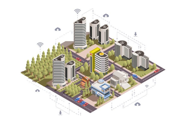 Smart City Vector Images (over 28,000)