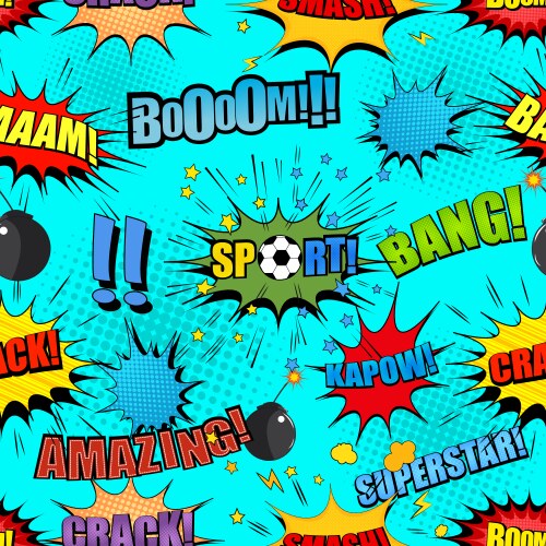 Comic book background Royalty Free Vector Image