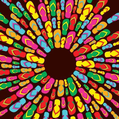 Summer color splash Royalty Free Vector Image - VectorStock