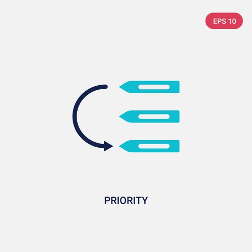 Priority icon (56880119) – Royalty-Free Vector | VectorStock