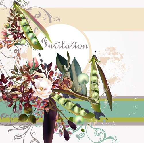 Invitation and Vegetables Vector Images (over 10,000)
