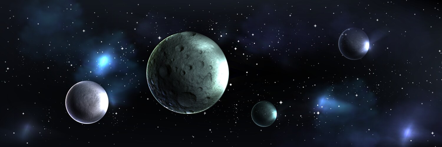 Inner planets Royalty Free Vector Image - VectorStock