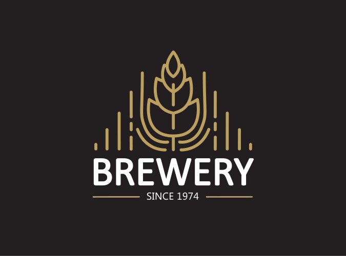 Beer house logo Royalty Free Vector Image - VectorStock