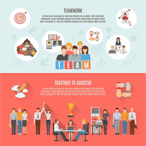 Collaboration Poster Vector Images (over 1,500)