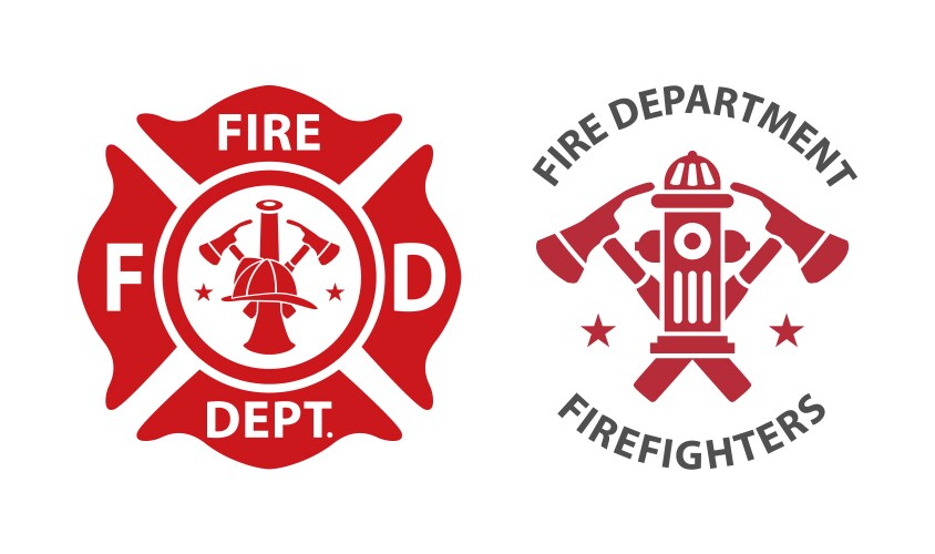 Fire Department Emblems Vector Images (over 1,400)