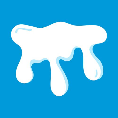 Snow element design collection set Royalty Free Vector Image