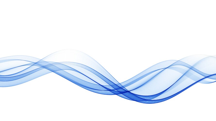 Abstract background blue wavy Royalty Free Vector Image