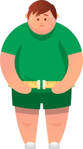 Sad man concept Royalty Free Vector Image - VectorStock