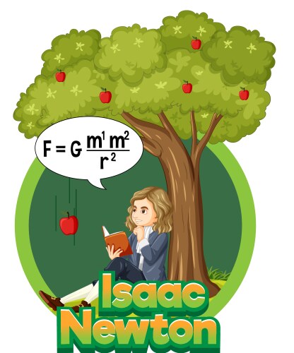 Isaac Newton Cartoon Vector Images (over 100)