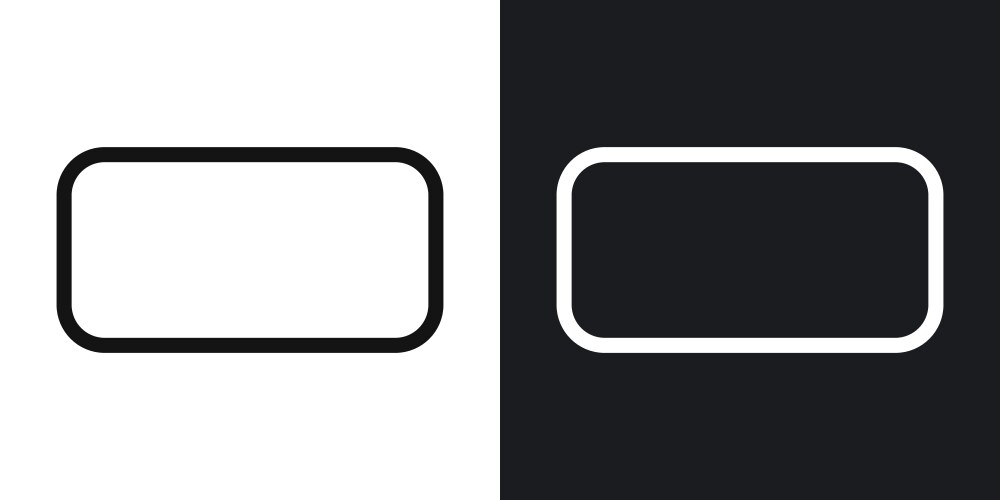 Rectangle Rounded Corners Vector Images (over 2,400)