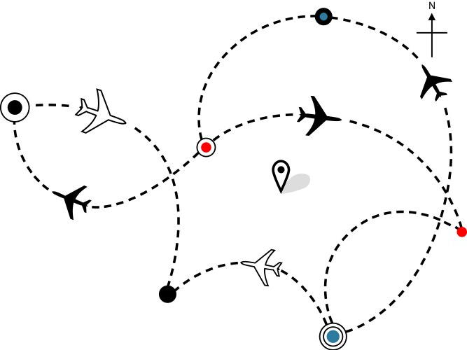 Flight Vector Images (over 340,000)