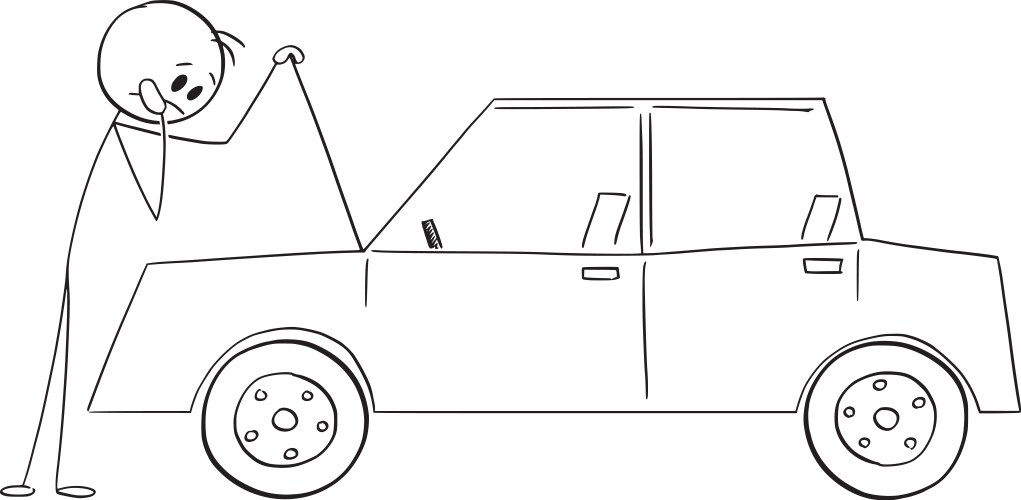 Stick Figure Car Vector Images (over 570)