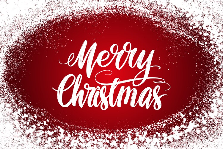 Christmas wreath calligraphy lettering text symbol