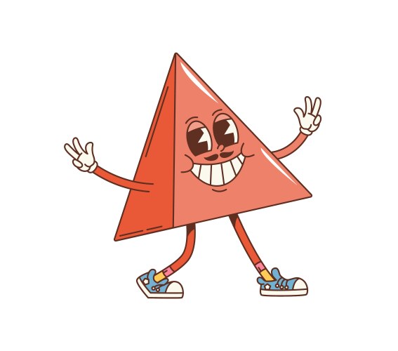 Triangle Character Cartoon Vector Images (over 4,700)