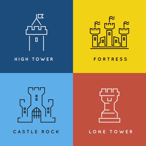 Castle Outline Vector Images (over 18,000)