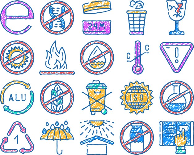 Packaging Symbols Instruction Vector Images (over 1,800)