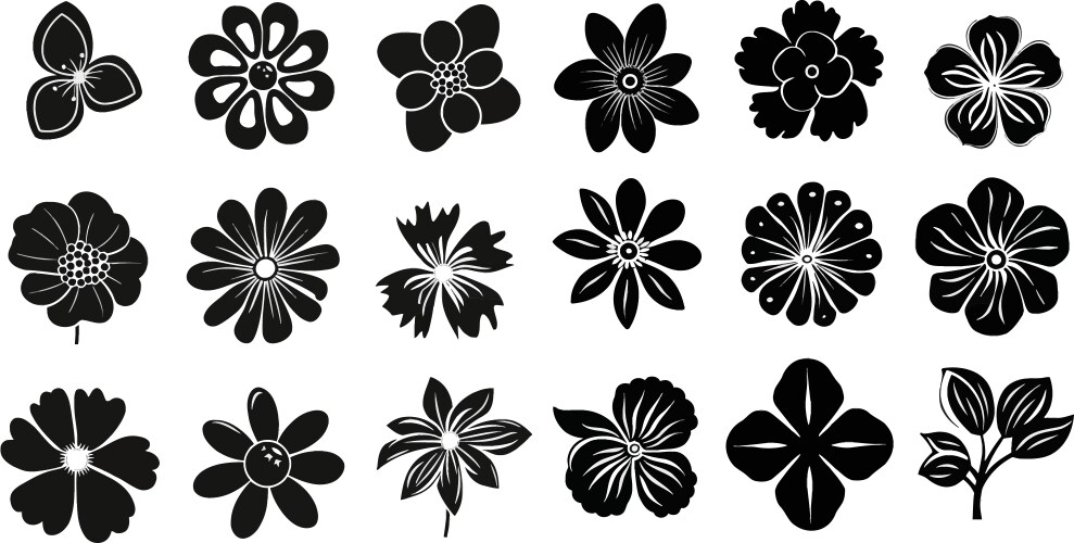 Flower Outline Vector Images (over 250,000)